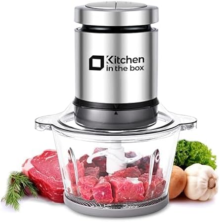 Amazon.com: Kitchen in the box Mini Food Processors,400W Powerful Mini ...