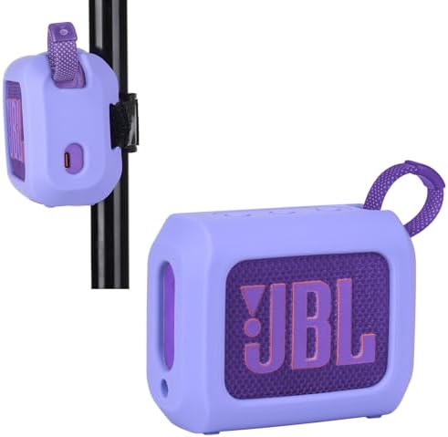 Amazon.com: Silicone Cover Case for JBL Go 4 Ultra Portable Bluetooth ...
