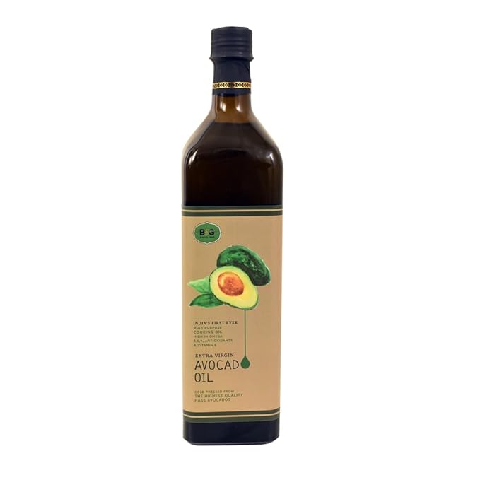 Black and Green Extra Virgin Cold Press Multipurpose Avocado Cooking ...