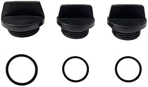 Amazon.com : 3PCS Set – 1 Top Water Plug & 2 Side Water Drain Plugs ...