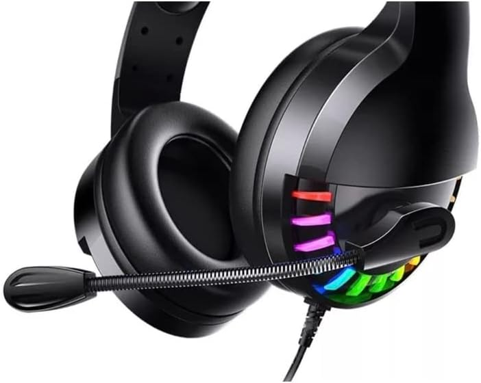 Cascos Gamer, Auriculares Gaming con luz led, audífonos Gamer con ...