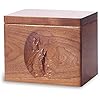Amazon.com: Avon Coffin Works and Urns Cremation Urn - Standard Oak ...