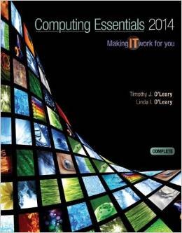Computing Essentials 2014: Timothy J. O'Leary: 9781259133152: Amazon ...