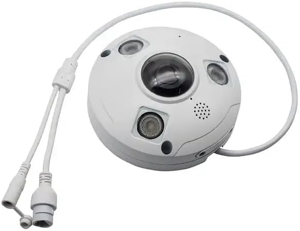 Amazon.com : 8MP Waterproof 360 Panorama POE Fisheye Surveillance ...