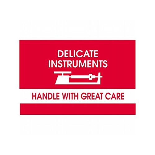 Amazon.com: Box Packaging "Delicate Instruments - HWC" Labels, 3" x 5 ...
