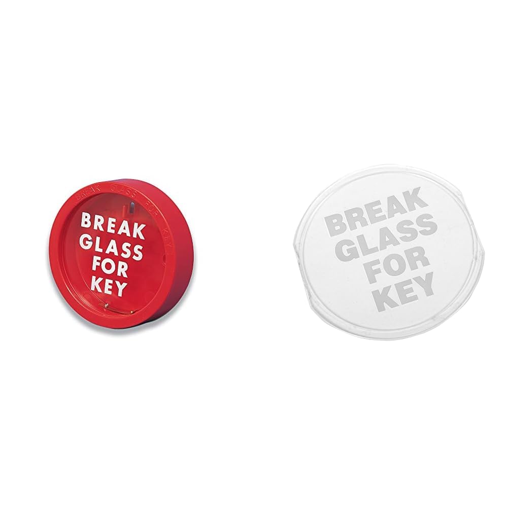 Firechief KB1 Circular Break Glass Key box,Small & Replacement Plastic ...