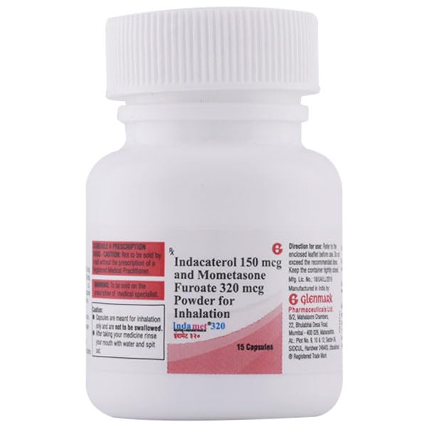 Indamet 320 - Strip of 15 Capsules : Amazon.in: Health & Personal Care