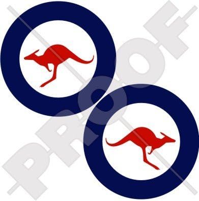 AUSTRALIA Australian AirForce RAAF Aircraft Roundels 3" (75mm) Vinyl ...