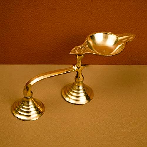 Buy Spillbox Brass Karpoor | Kapoor Diya Deepam Burner Karpuram Arati ...