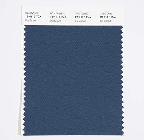 Pantone Cotton Swatch Card Color Standard, Color # 19-4117, - Want It All