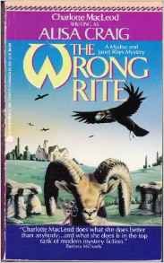The Wrong Rite: Craig, Alisa, Cover Art: Amazon.com: Books