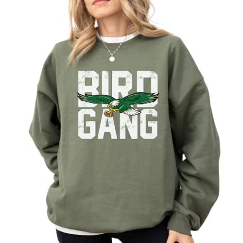 Amazon.com: Bird Gang Sweatshirt | Cozy Unisex Pullover | Game Day ...