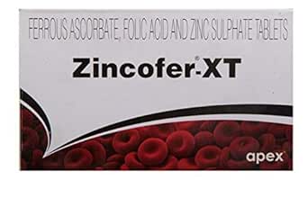 Zincofer-XT - Strip of 10 Tablets : Amazon.in: Health & Personal Care