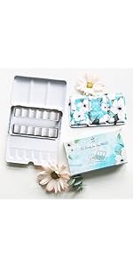 Amazon.com: Kristy Rice Color Swatch Clear Stamp Set to Test Your ...