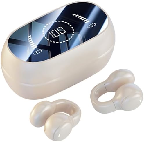 Amazon.com: Wireless Ear Clip Bone Conduction Headphones, 2023 New Open ...