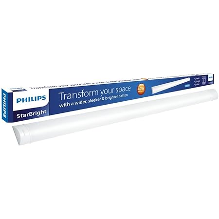 PHILIPS 40-watt LED Batten/Tubelight | StarBright Compact 4-ft ...