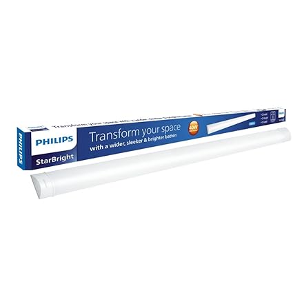 PHILIPS 40-watt LED Batten/Tubelight | StarBright Compact 4-ft ...