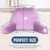 Amazon.com: ComfortSpa Reading Pillow for Bed Adult Size, Back Rest ...