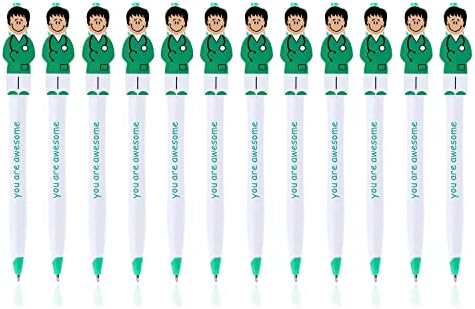 KINBOM 12pcs Cute Nurse Pens Funny Nurse Pens Appreciation Gifts for ...