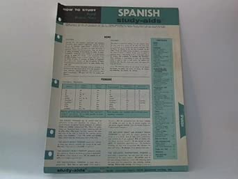 Spanish Study-aids (How to Study Rapid Review Notes): Gerard R. Wolfe ...