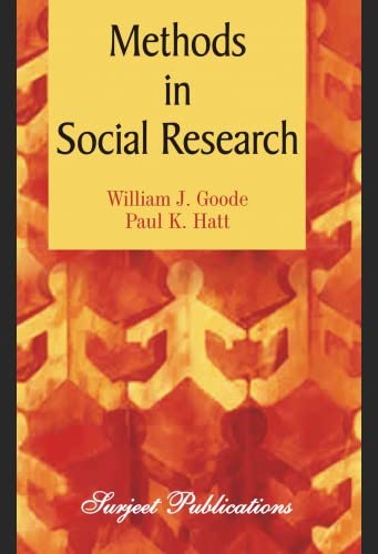 Amazon.in: Buy Methods In Social Research by William J. Goode and Paul ...
