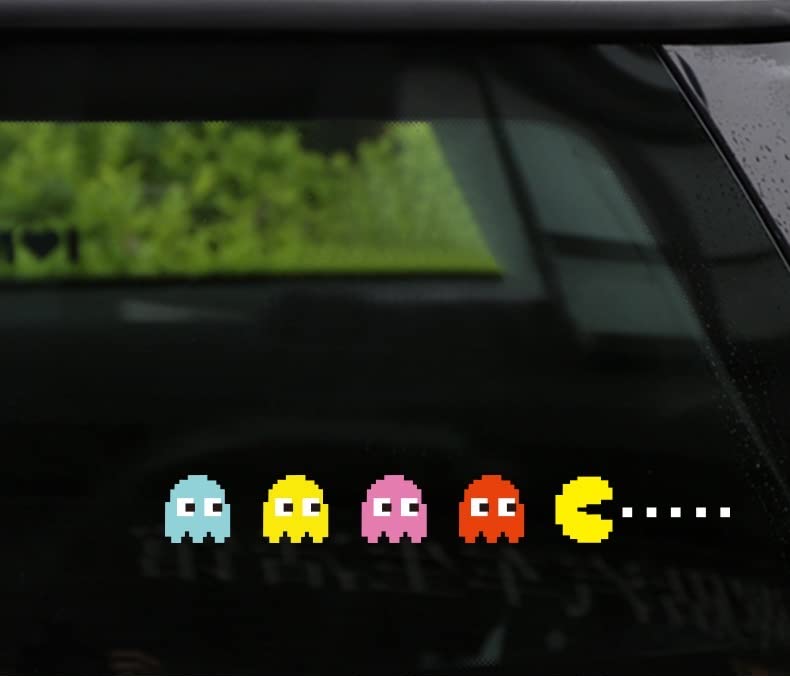 Snapklik.com : Pac Man Car Stickers Pacman Sticker For Car For Laptop ...