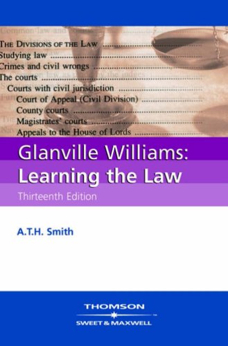 Learning the Law: A T H Smith: 9780421925502: Amazon.com: Books