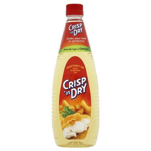 Crisp 'n Dry Vegetable Oil 1 Litre (Pack of 8 x 1ltr) : Amazon.co.uk ...