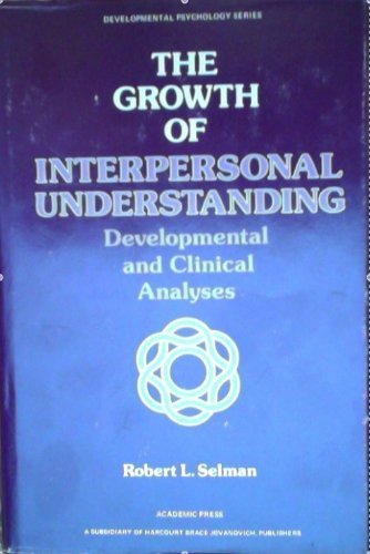 Amazon.com: The Growth of Interpersonal Understanding: Developmental ...