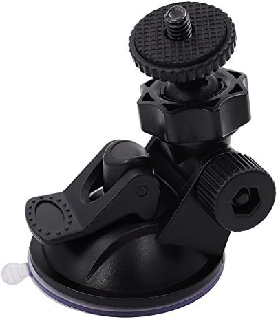 Amazon.com : iSaddle CH01A 1/4" 1/8" Thread Camera Suction Mount Tripod ...