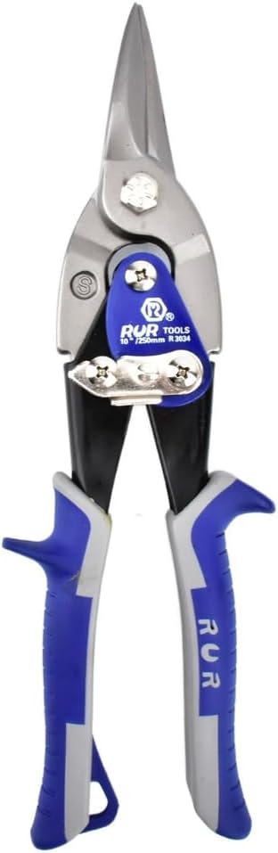 10" Tin snips for Cutting Sheet Metal - Straight Cut With CR-V Blade ...