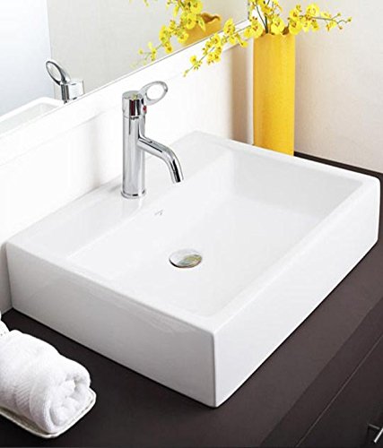 Hindware Magna 10079 Ceramic Table Top Basin (Starwhite) : Amazon.in ...