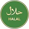 Amazon.com: Halal Sticker for Food,1.5inch 300pcs Green Gold Stamping ...