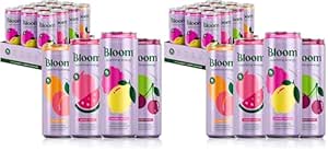Amazon.com: Bloom Nutrition Sparkling Energy Drink - Variety Pack - Natural Caffeine, Zero Sugar ...