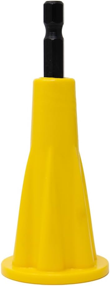 Rack-A-Tiers Nut Blaster XL - Tighten Wire Nuts with Drill, XL Yellow ...