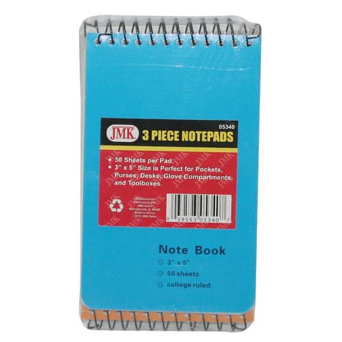 IIT 05340 50 Sheet Notepads, 3-Inch X 5-Inch, 3-Pack : Amazon.in ...