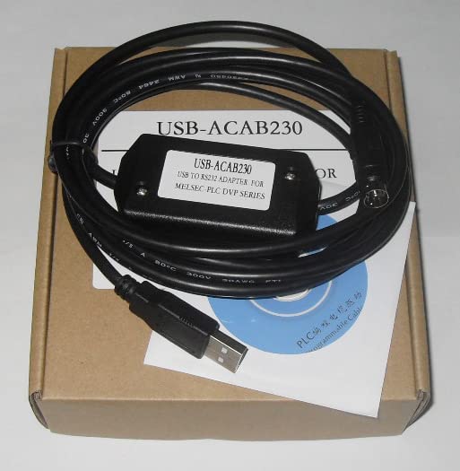 Amazon.com: USB-ACAB230 PLC Programming Cable USBACAB230 : Electronics