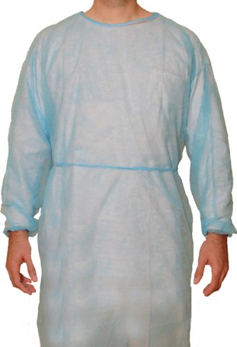 Amazon.com: Disposable Standard Isolation Gown - 100 Count : Home & Kitchen