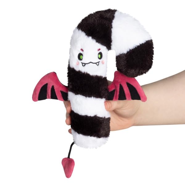 Amazon.com: Squishable / Snugglemi Snackers Evil Candy Cane Plush ...