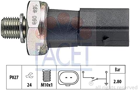 Amazon.com: Facet Engine Oil Pressure Switch 7.0185 Compatible with ...