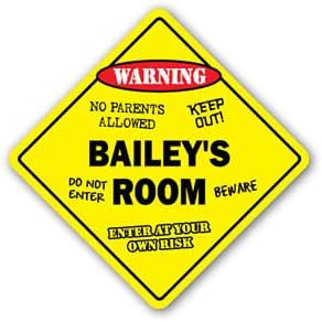 Amazon.com - Pack of 4-3'' Stickers - BAILEY'S Room Sticker - Sticker ...
