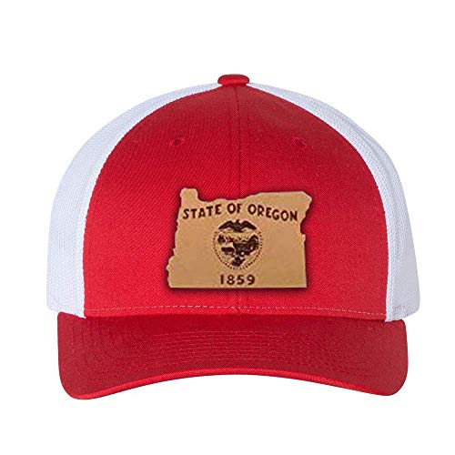 Amazon.com: Stoked Hats - Handmade Unique Oregon Custom Patch ...