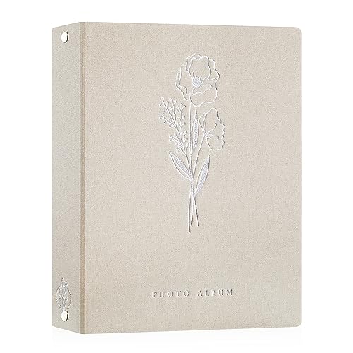Snapklik.com : Lanpn Photo Album Scrapbook 9x12, Linen Hard Cover ...