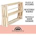 Extra Large Wooden Clothes Drying Rack (Made in The USA) Heavy Duty 100 ...