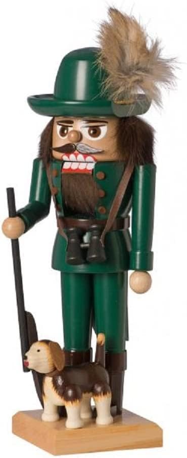 Amazon.com: KWO Nutcracker Hunter, 30 cm, Wood Multicolour, One Size ...