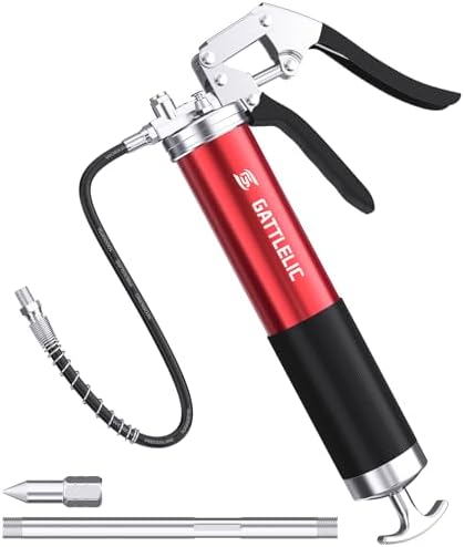 Amazon.com: BKOEIUY 14 oz Grease Gun, Heavy Duty Pistol Grip Grease Gun ...