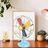 Amazon.com: Asixxsix Vintage Metal Fan Model, Antique Metal Fan ...