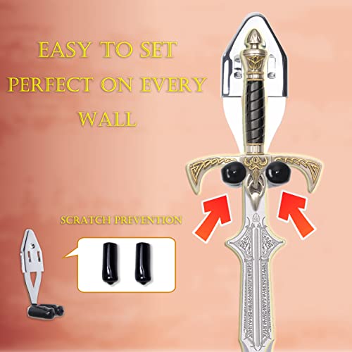 Snapklik.com : Eco-Fused 1x Vertical Sword Mount - Dagger Display Wall ...