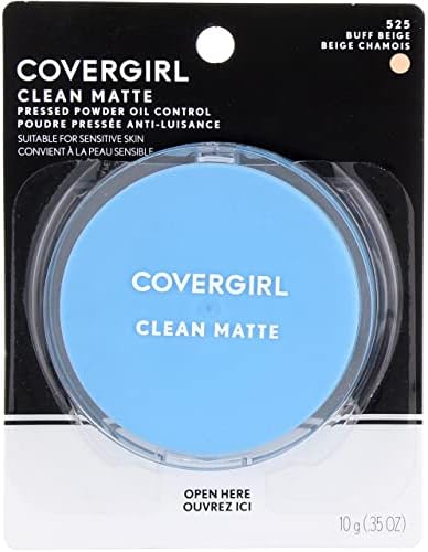 Amazon.com : CoverGirl Oil Control Compact Pressed Powder, Buff Beige ...