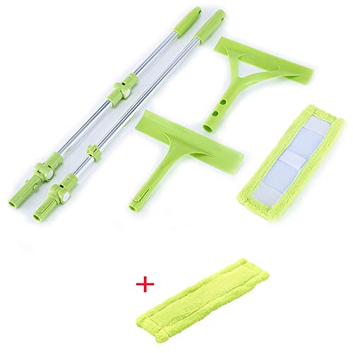 Generic Telescopic High-Rise Cleaning Glass Sponge Mop Multi Cleaner ...